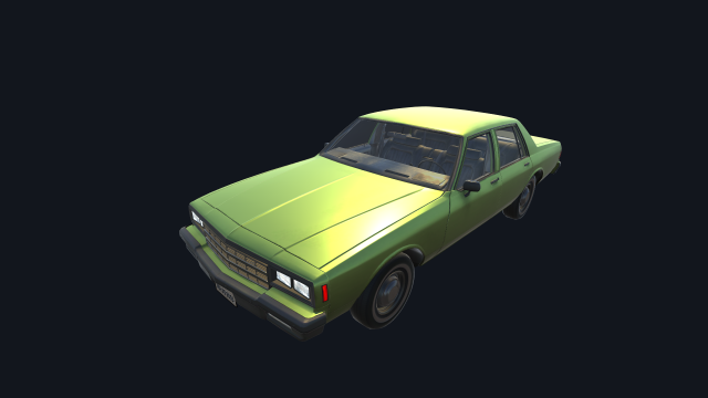 real car 4 3D Model in Old Cars 3DExport