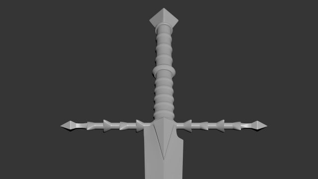 Sword Nazgul - Lord of the Rings 3D Print Model in Other 3DExport