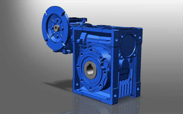 reducer 3D Model in Machines 3DExport