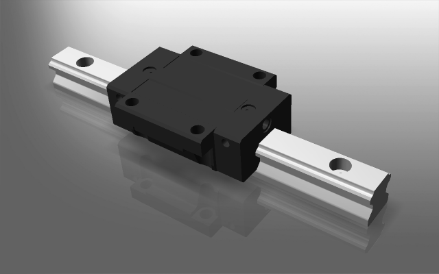 lineer slide 3D Model in Machines 3DExport