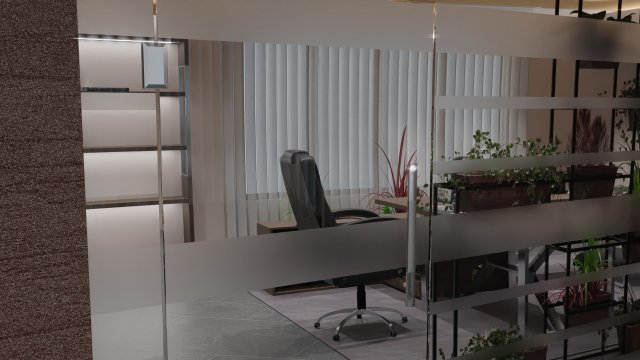 ceo office 3D Model in Office 3DExport