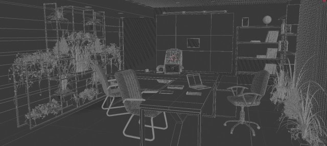 ceo office 3D Model in Office 3DExport