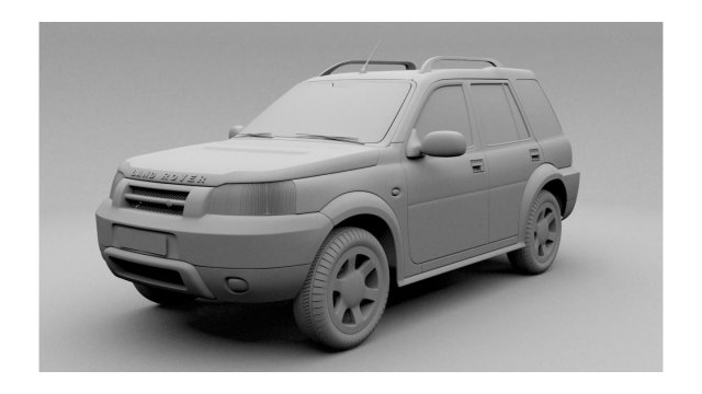 land rover freelander suv car rigged and animated 3D Model in SUV 3DExport