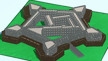 castle of good hope Gratis Modelo 3D in Edificios 3DExport