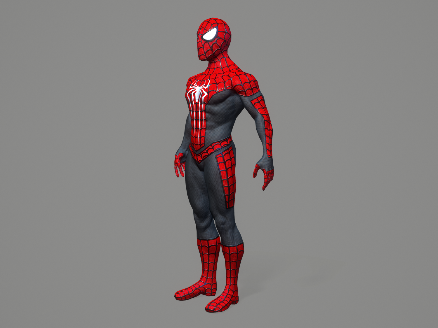 Spiderman 3D Model in Man 3DExport