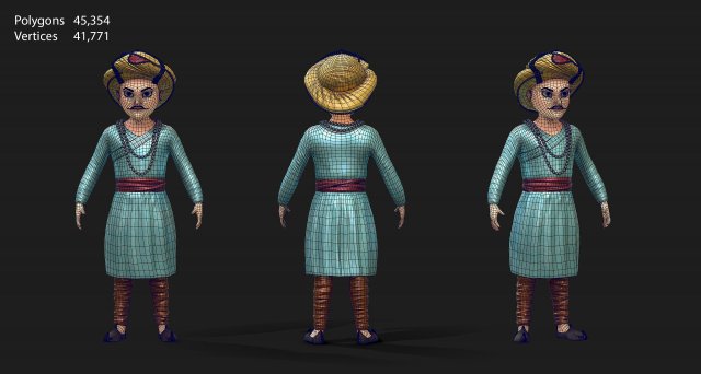 sultan 3D Model in Man 3DExport