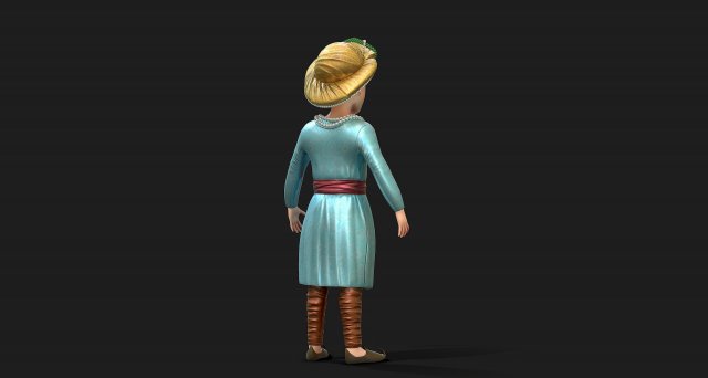 sultan 3D Model in Man 3DExport