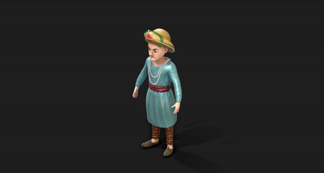 sultan 3D Model in Man 3DExport