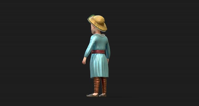 sultan 3D Model in Man 3DExport