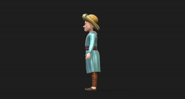 sultan 3D Model in Man 3DExport