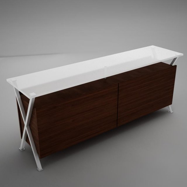 modern dining room buffet table 3D Model in Desk 3DExport