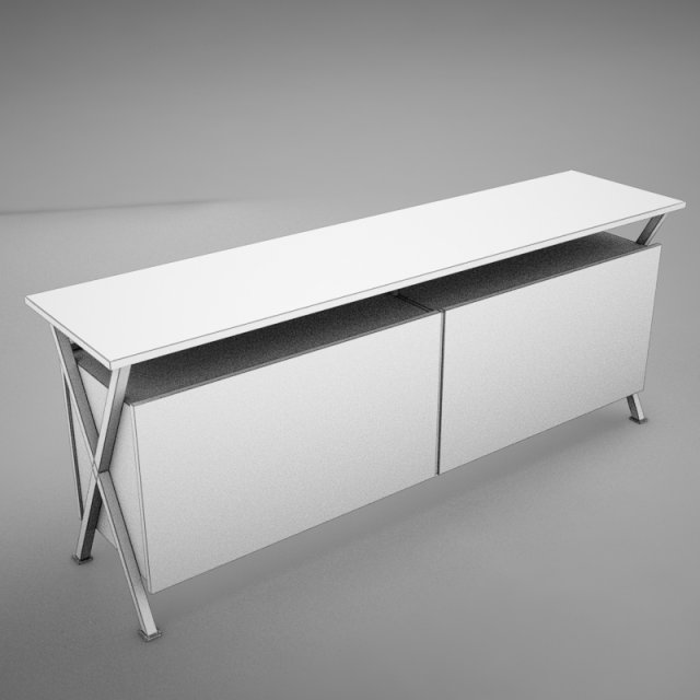 modern dining room buffet table 3D Model in Desk 3DExport