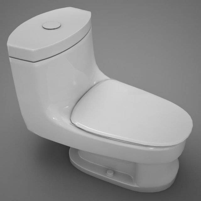 toilet 3D Model in Bedroom 3DExport