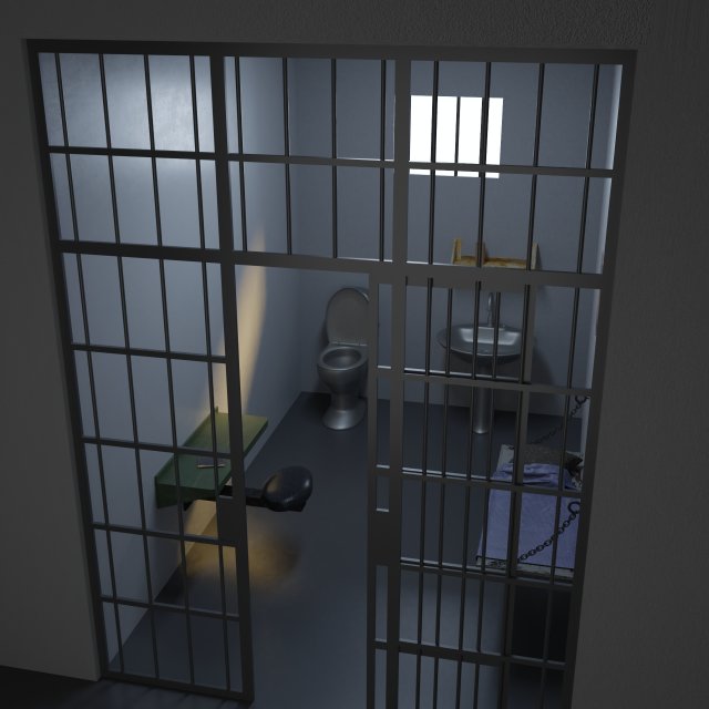 prison cell 3D Model in Other 3DExport