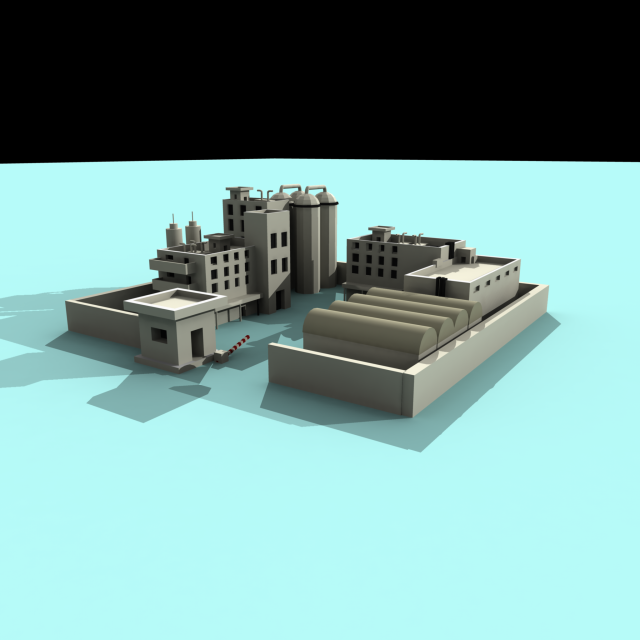 industry 3D Model in Environment 3DExport