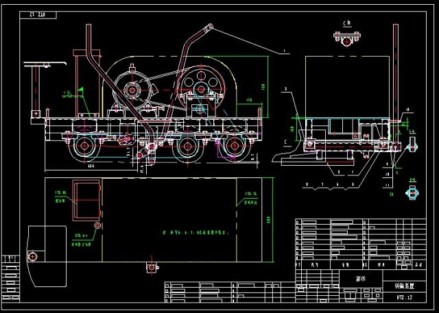 three-roll concrete asphalt paver complete drawing 3D Model in Machines ...