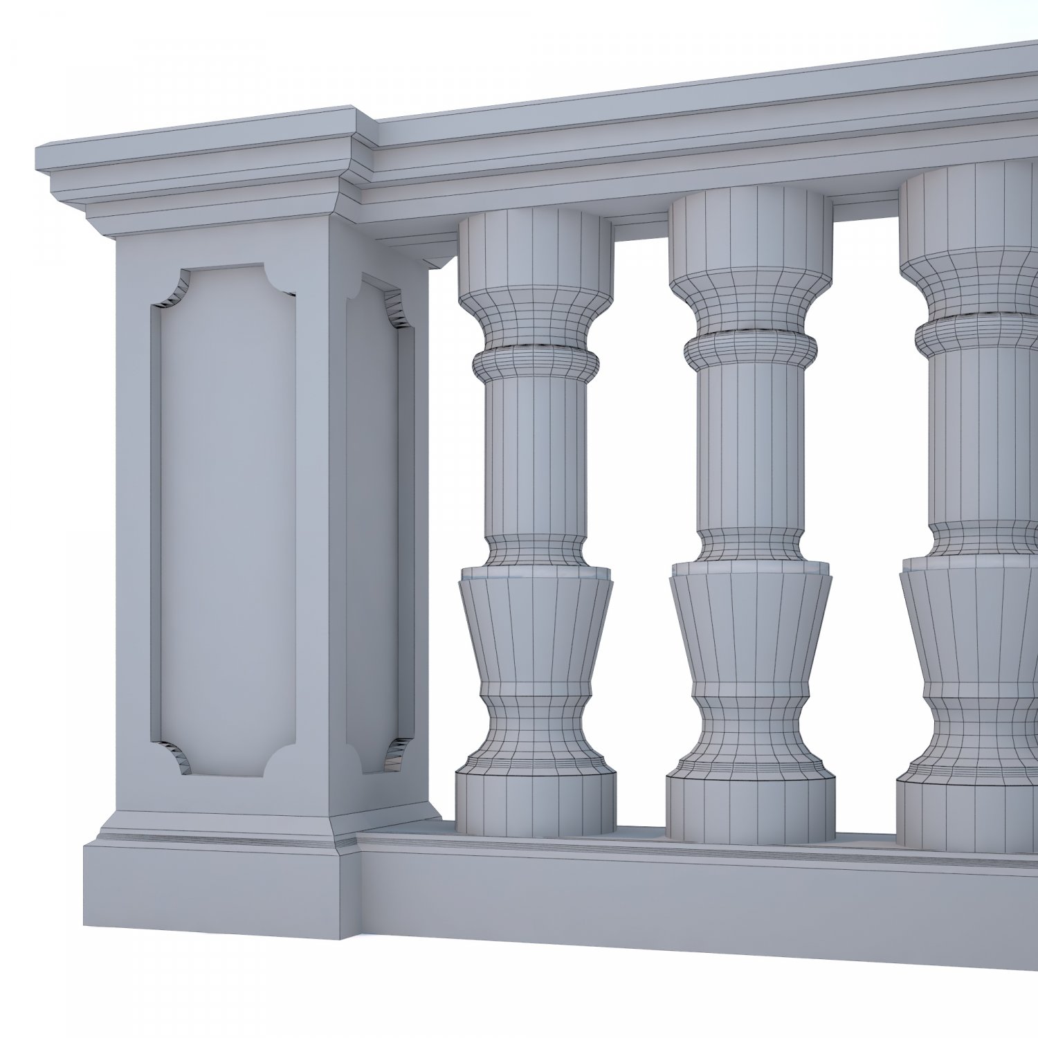 balustrade 3D Models in Decoration 3DExport