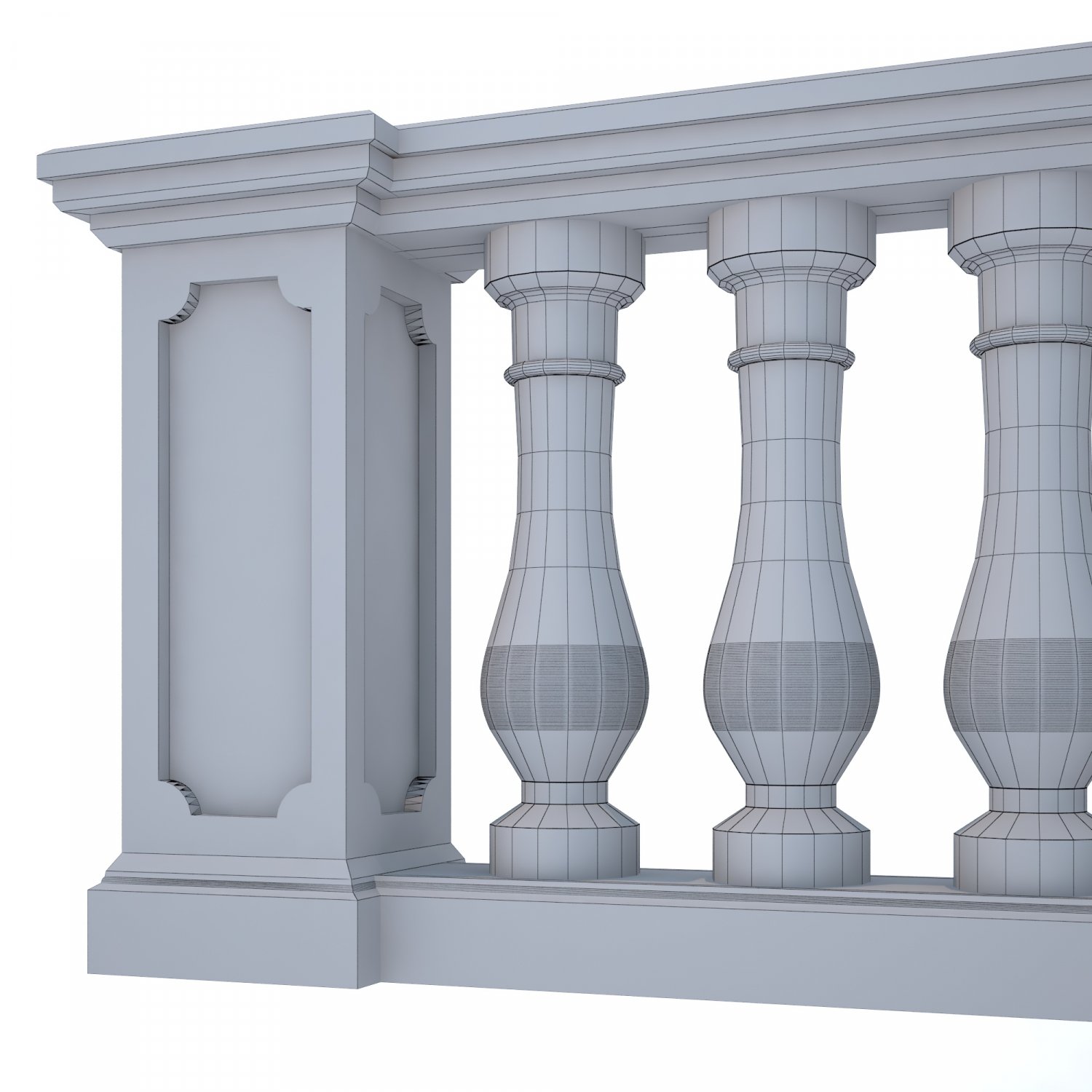 balustrade 3D Models in Decoration 3DExport