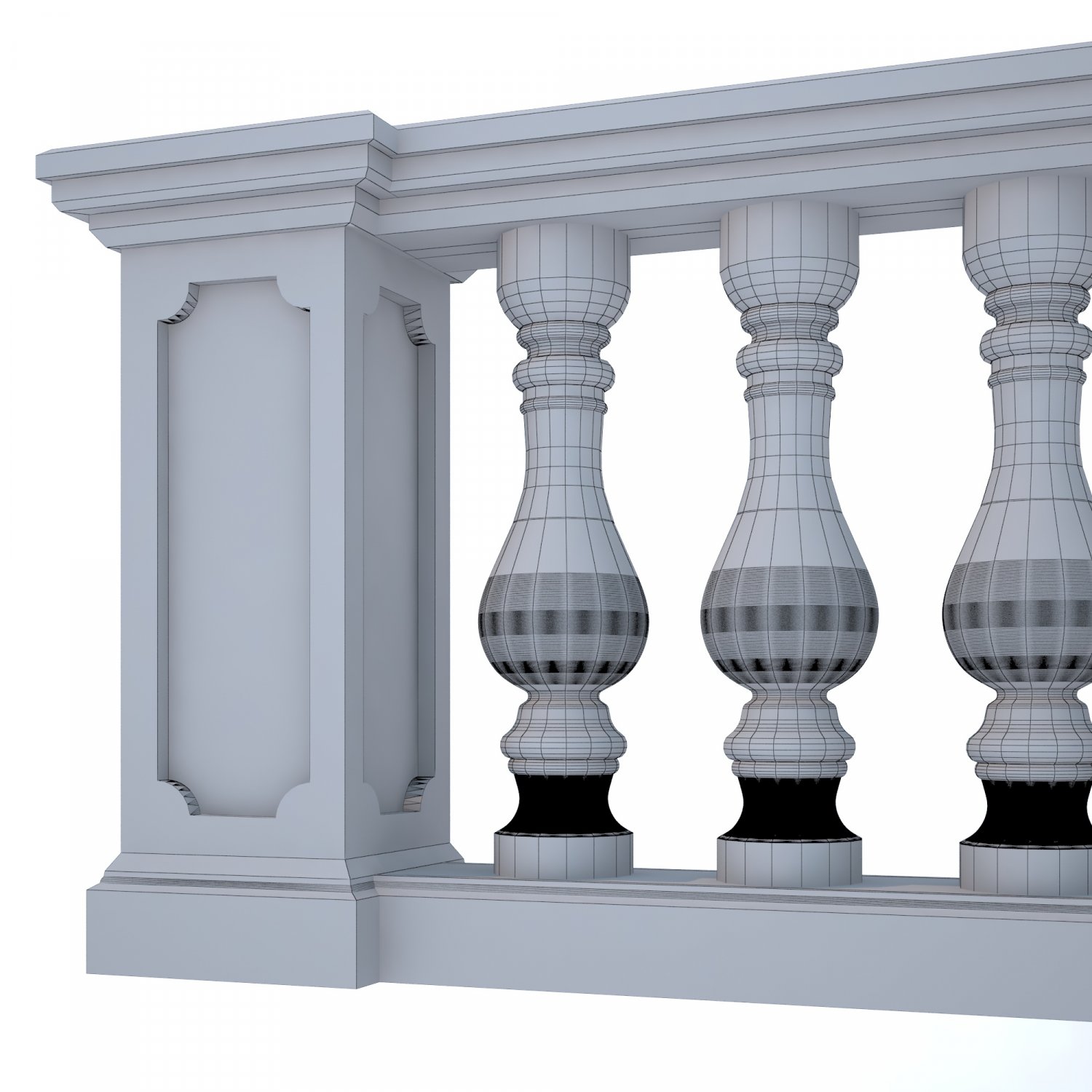 balustrade 3D Models in Decoration 3DExport