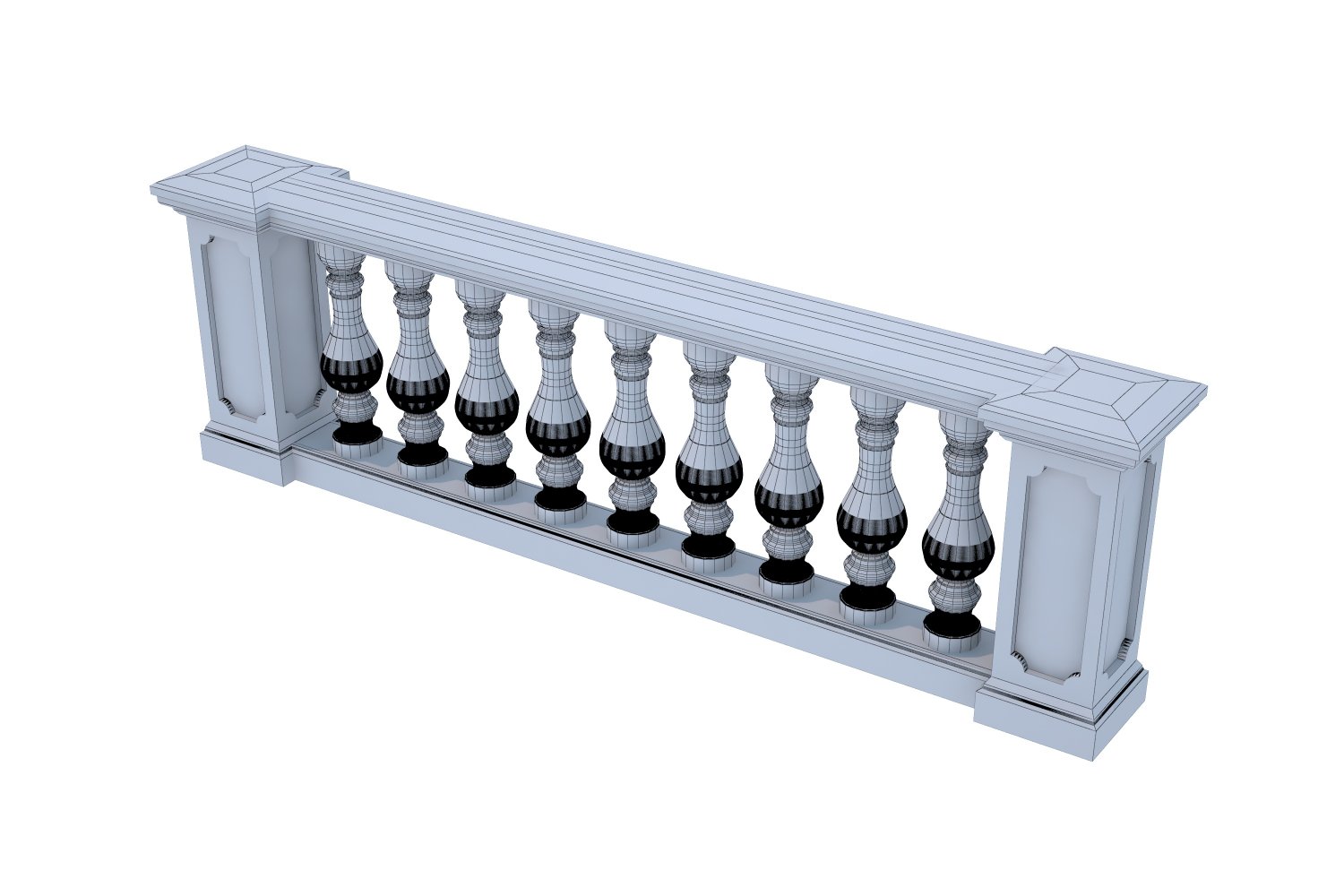 balustrade 3D Models in Decoration 3DExport