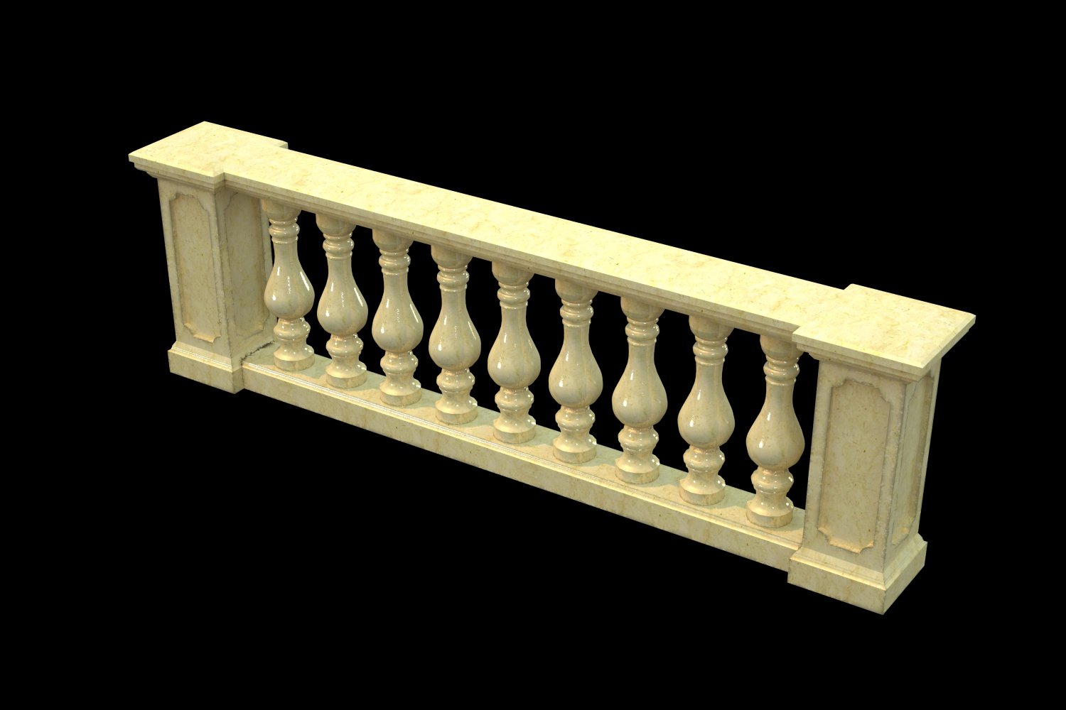balustrade 3D Models in Decoration 3DExport