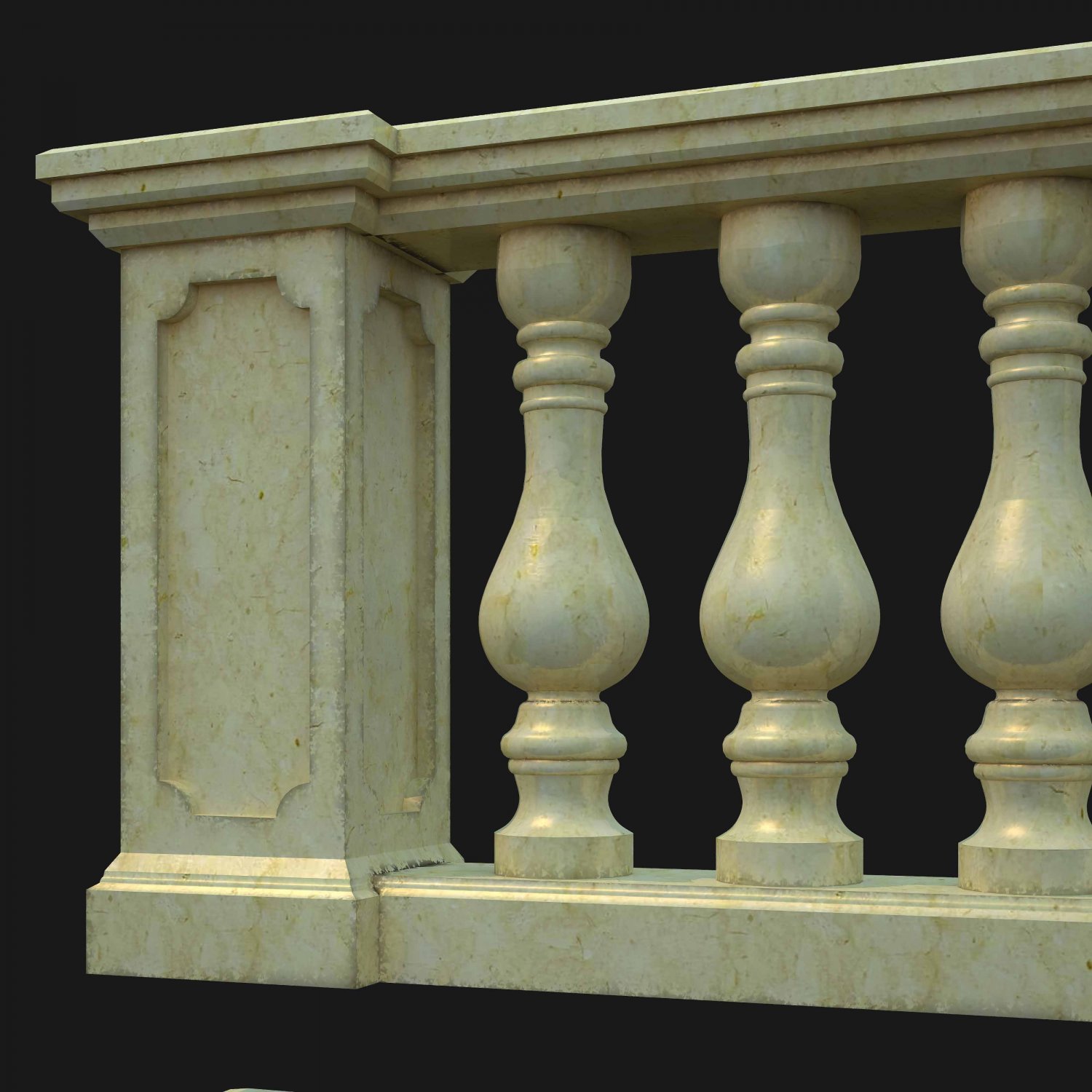 balustrade 3D Models in Decoration 3DExport
