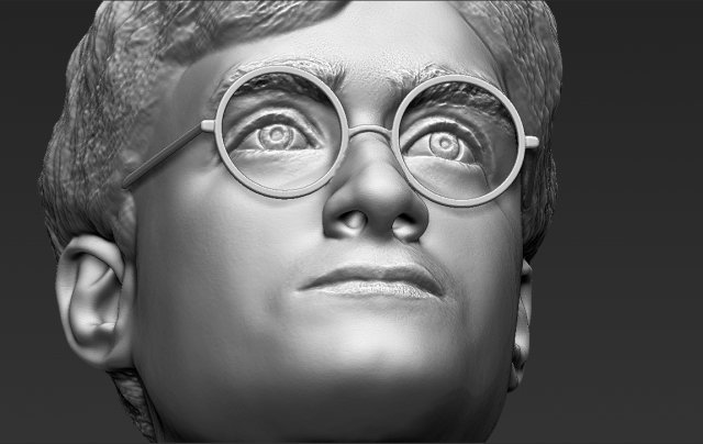 harry potter bust 3d printing ready stl obj 3D Print Model in Sculpture 3DExport