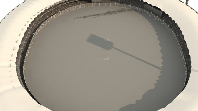 national cricket stadium 3D Model in Playground 3DExport