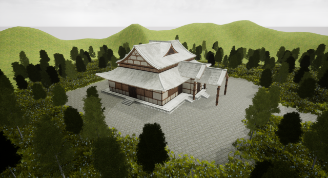 japanese temple 3D Model in Buildings 3DExport