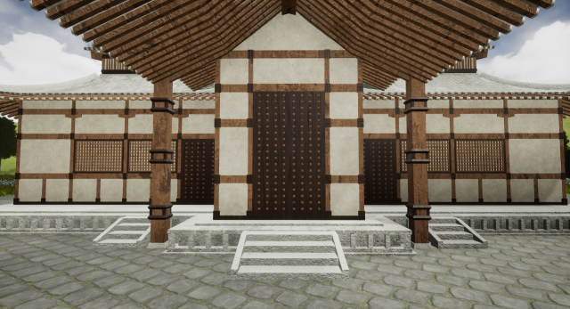 japanese temple 3D Model in Buildings 3DExport
