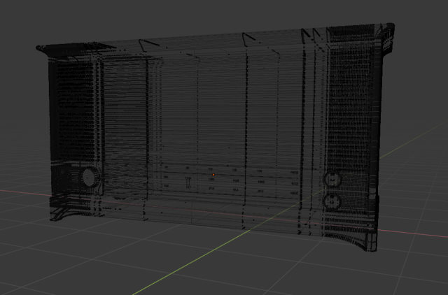 a retro radio Free 3D Model in Other 3DExport