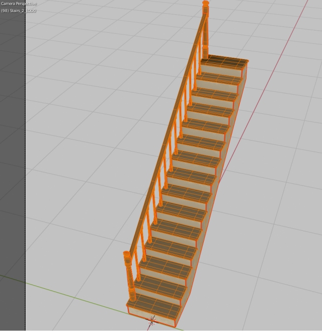 stairs Free 3D Model in Other 3DExport