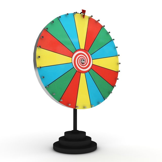 spinning wheel 3D Model in Toys 3DExport