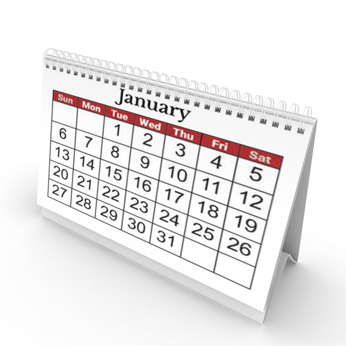 calendar 3D Models in Buildings 3DExport