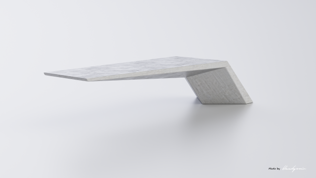 park modern bench wing 3D Model in Bench 3DExport