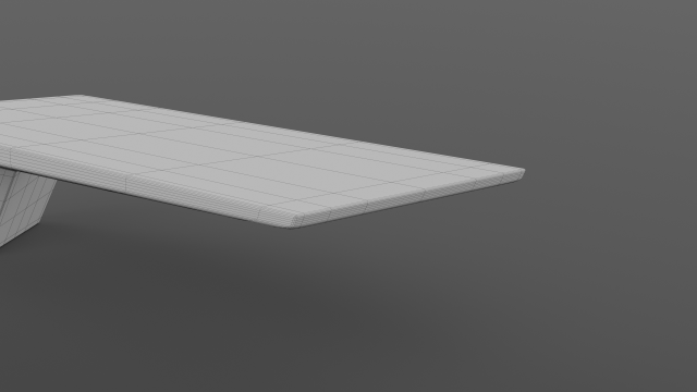 park modern bench wing 3D Model in Bench 3DExport