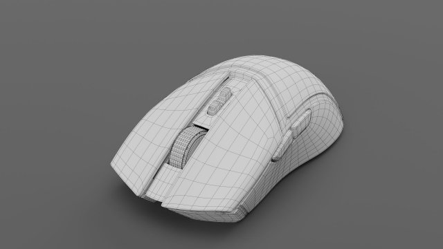 RAZER COBRA PRO WIRELESS 3D Model in Computer 3DExport