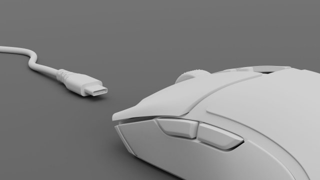 RAZER COBRA PRO WIRELESS 3D Model in Computer 3DExport