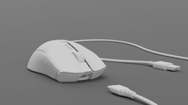 RAZER COBRA PRO WIRELESS 3D Model in Computer 3DExport