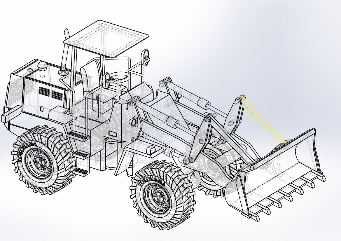 Wheel Loader 3D Printed Model 3D Model in Heavy Equipment 3DExport