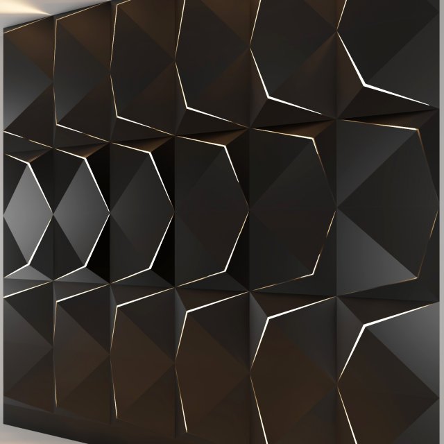3d panel 07 3D Model in Miscellaneous 3DExport