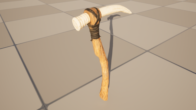 Pickaxe 3D Model in Tools 3DExport
