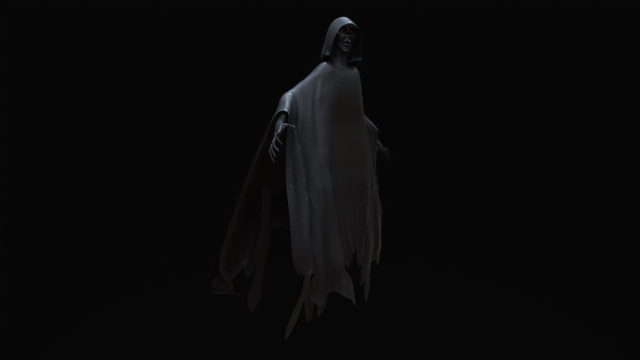 Ghost 3D Model in Fantasy 3DExport