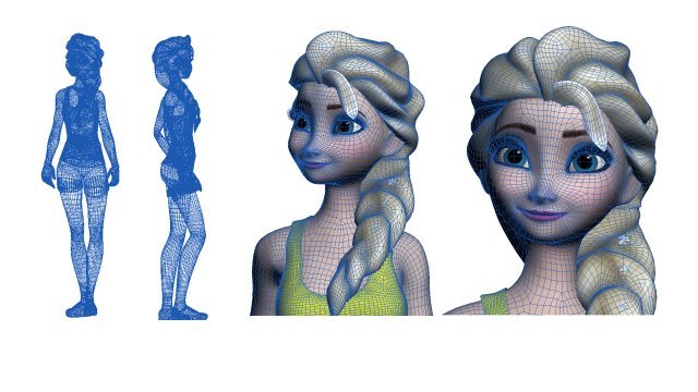 Elsa sport 3D Print Model in Woman 3DExport