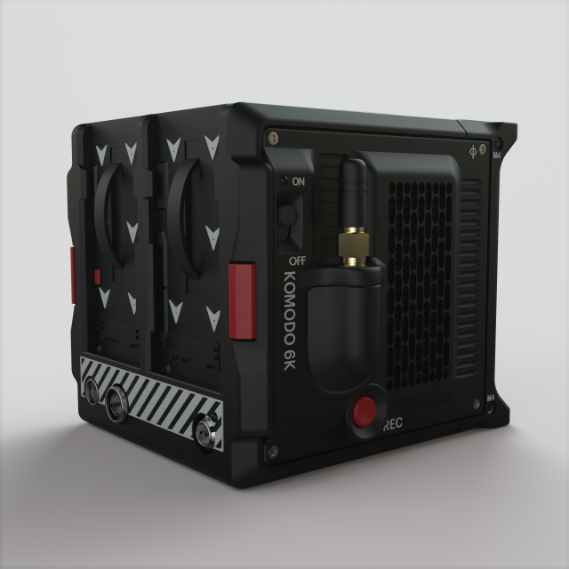 RED DIGITAL CINEMA KOMODO 6K 3D Model in Video 3DExport