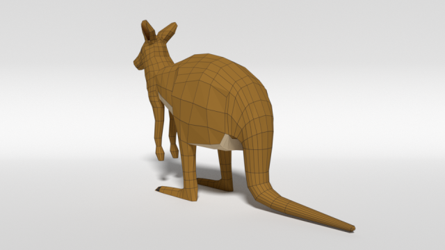 low poly cartoon australian animals pack 3D Model in Other 3DExport