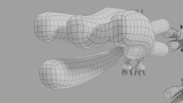 Chromosome genetic recombination blender 3d 3D Model in Other 3DExport