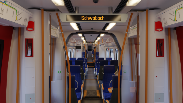 Bombardier TALENT 2 Train Abelio 3D Model in Train 3DExport