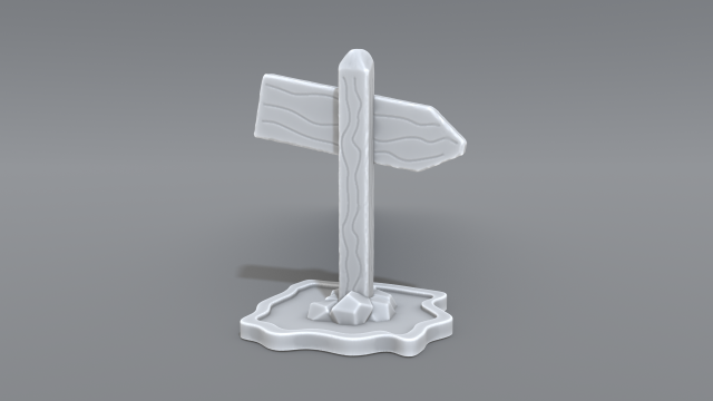 medieval road sign 3D Print Model in Other 3DExport