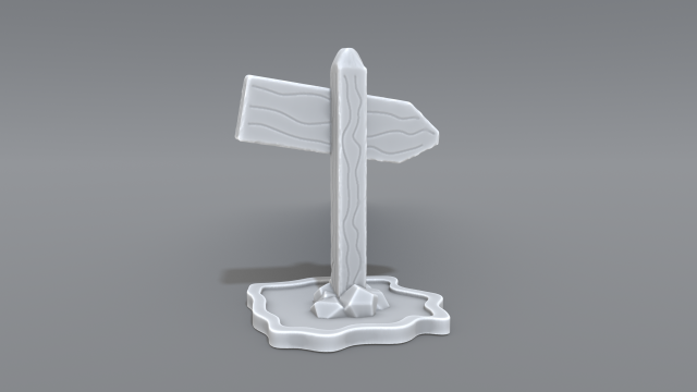 medieval road sign 3D Print Model in Other 3DExport
